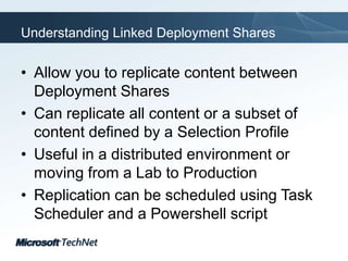 Microsoft deployment toolkit 2010 final | PPTX