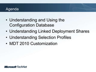 Microsoft deployment toolkit 2010 final | PPTX