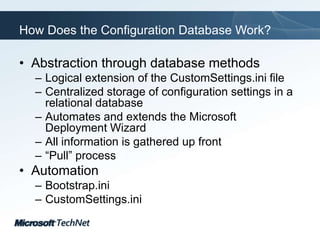Microsoft deployment toolkit 2010 final | PPTX