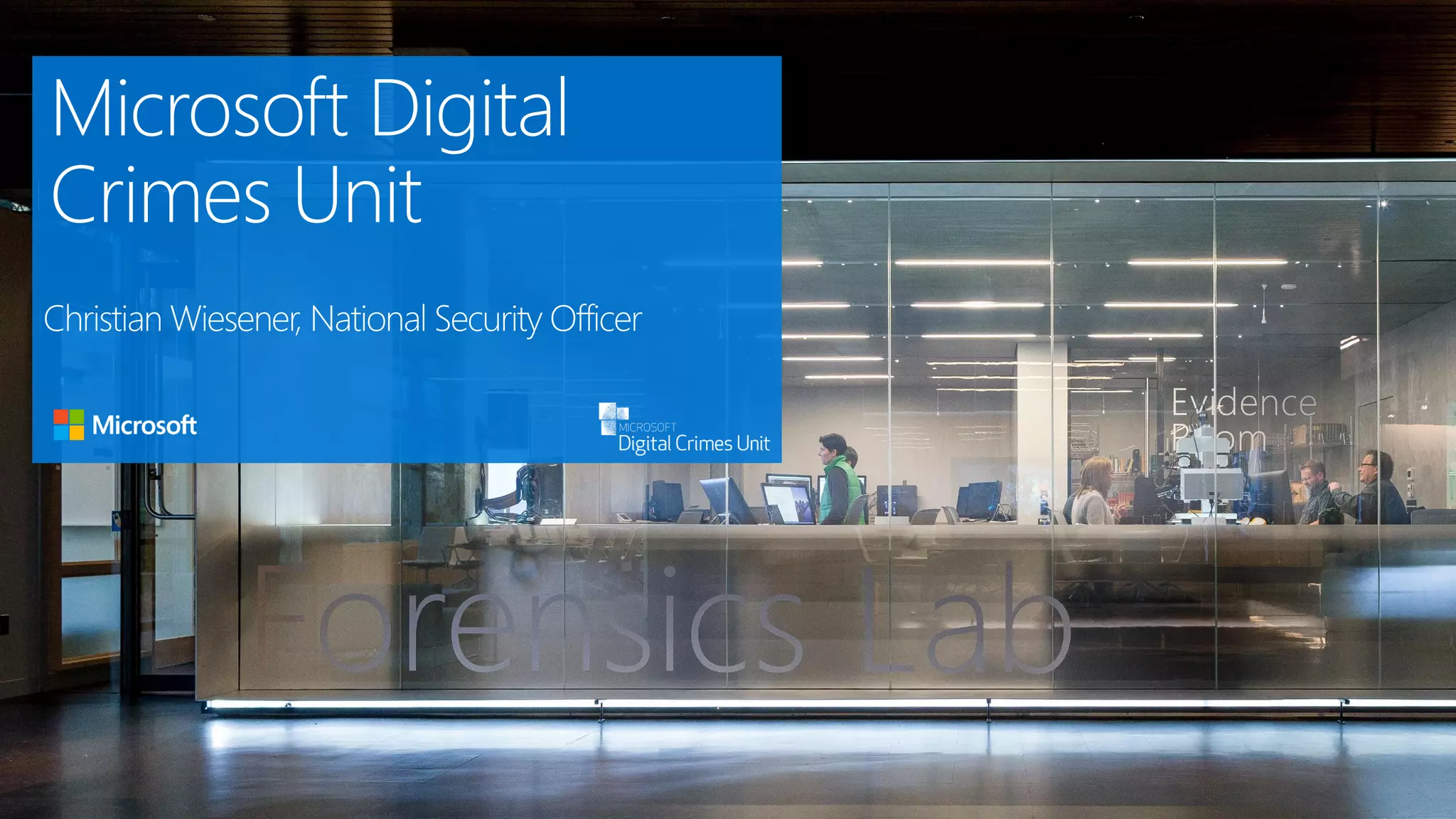 Microsoft Digital Crimes Unit | PPT
