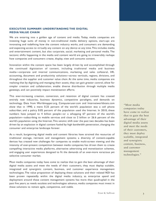 The Digital Media Value Chain: A Path to Content Monetization | PDF