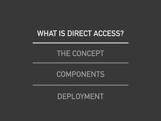 Microsoft direct access | PDF