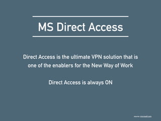 Microsoft direct access | PDF