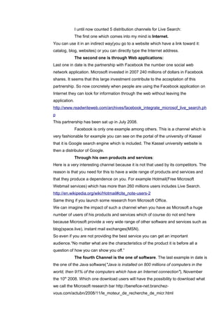 Microsoft Distribution Policies Report Example | PDF