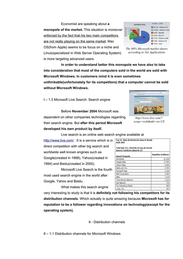 Microsoft Distribution Policies Report Example | PDF