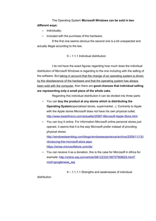 Microsoft Distribution Policies Report Example | PDF