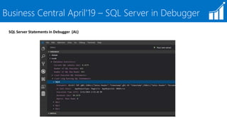 Microsoft Dynamics 365 Business Central April'19 release | PPT
