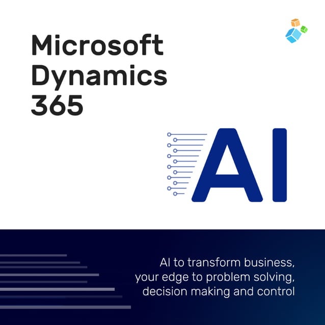 Microsoft dynamics 365 for artificial intelligence | PDF