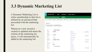 Microsoft Dynamics 365 for Marketing | PPT