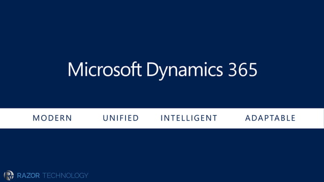 Microsoft Dynamics 365 - Intelligent Business Applications | PDF