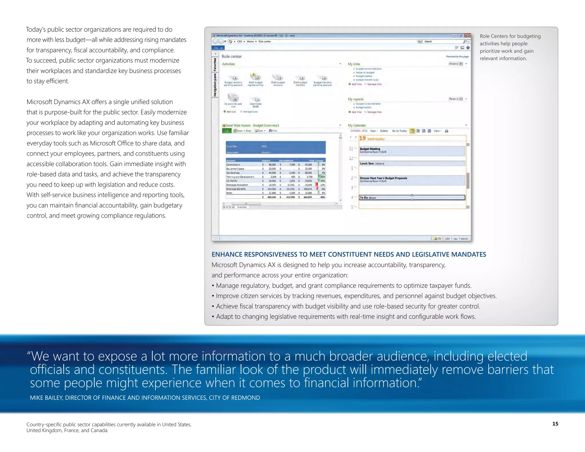 Microsoft dynamics ax - a new generation in ERP | PDF