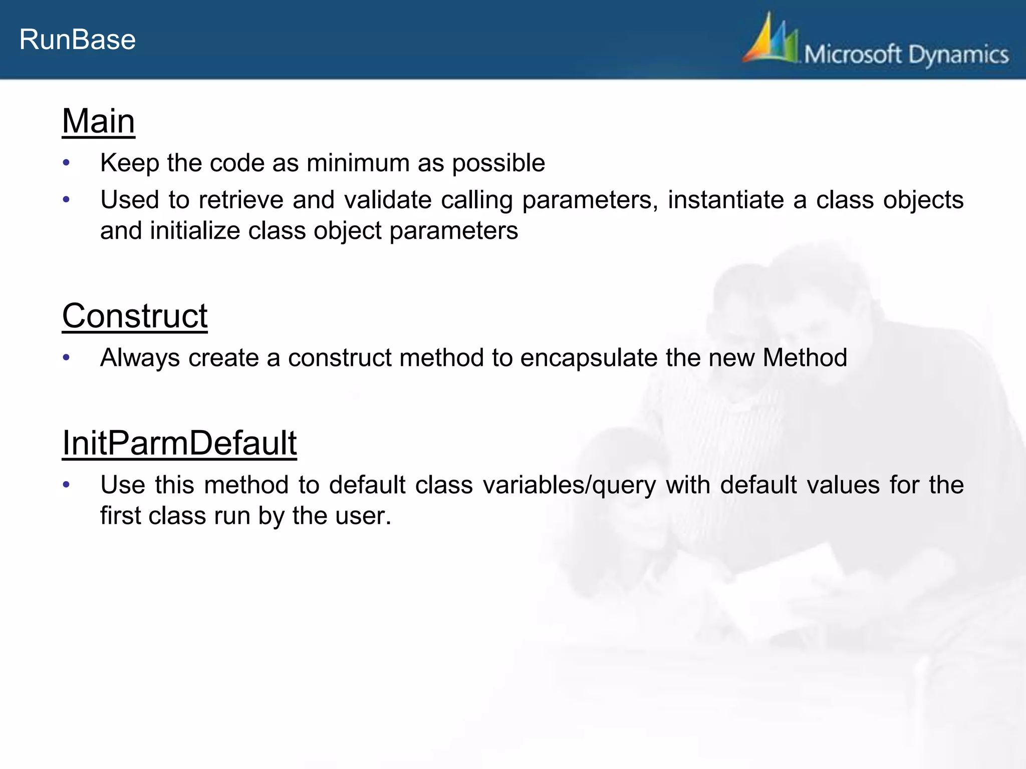 Microsoft dynamics ax2012 : forms and tables methods call sequences, How To? | PPTX