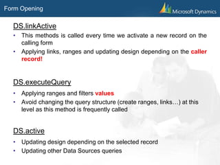 Microsoft dynamics ax2012 : forms and tables methods call sequences ...