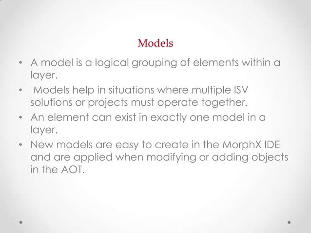 Microsoft dynamics ax 2012 development introduction part 1/3 | PPTX | Databases | Computer ...