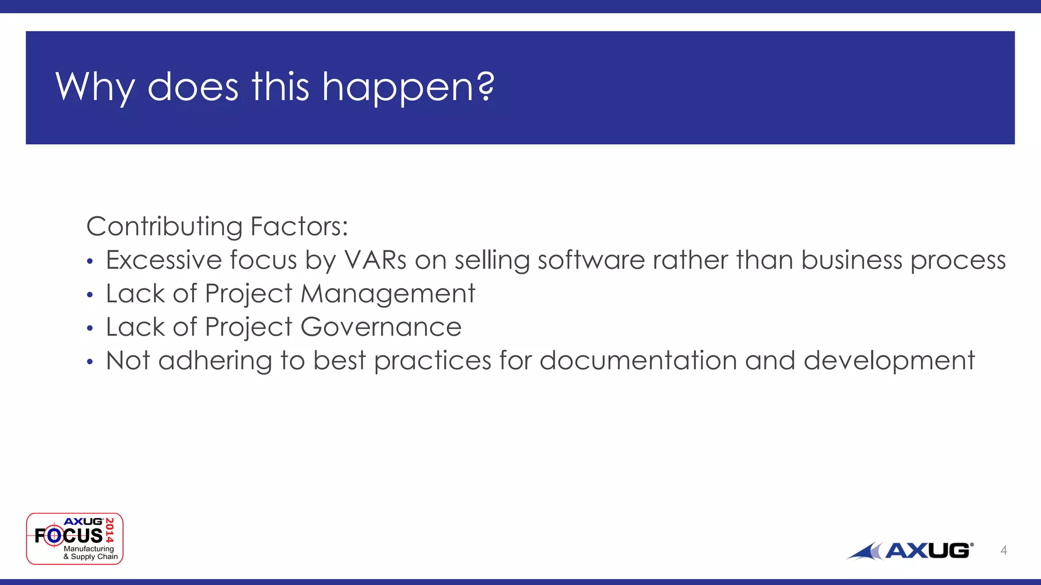 Microsoft Dynamics AX Implementation Stabilization Case Studies | PPTX