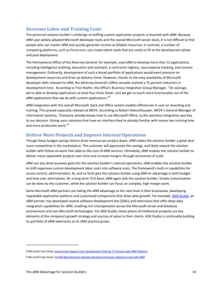 Microsoft Dynamics CRM - XRM Advantage for Solution Builders Whitepaper ...