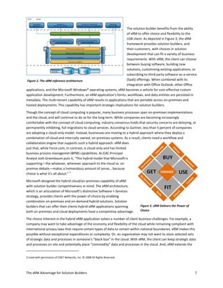 Microsoft Dynamics CRM - XRM Advantage for Solution Builders Whitepaper ...