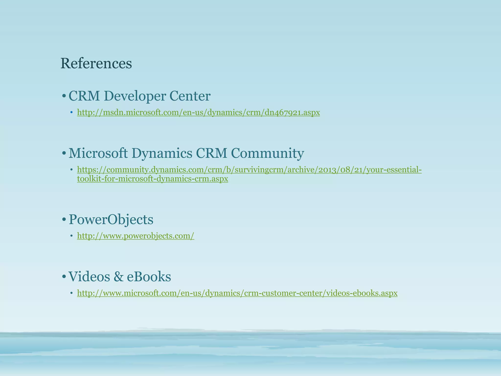 Microsoft Dynamics Crm 2013 Customization Pptx Computing Technology And Computing