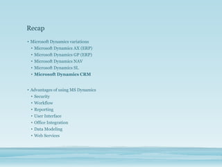Microsoft Dynamics CRM 2013 Customization | PPTX | Computing | Technology & Computing
