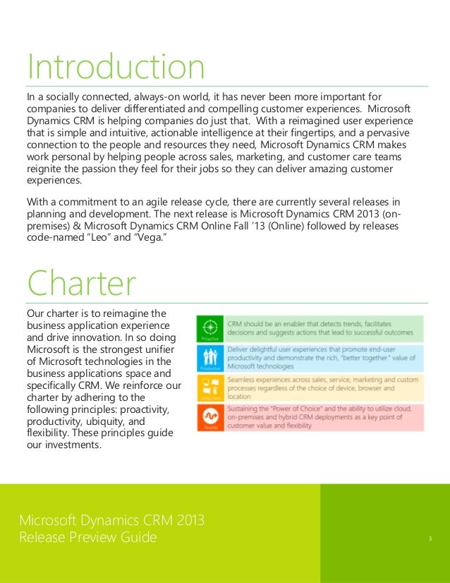 Microsoft dynamics CRM 2013 - CRM Online release preview