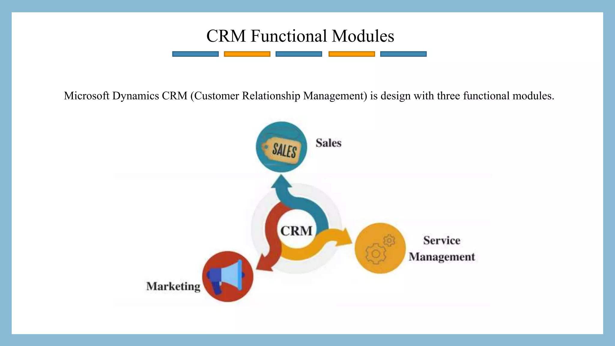 Top 3 CRM Functional Modules Overview | PPTX