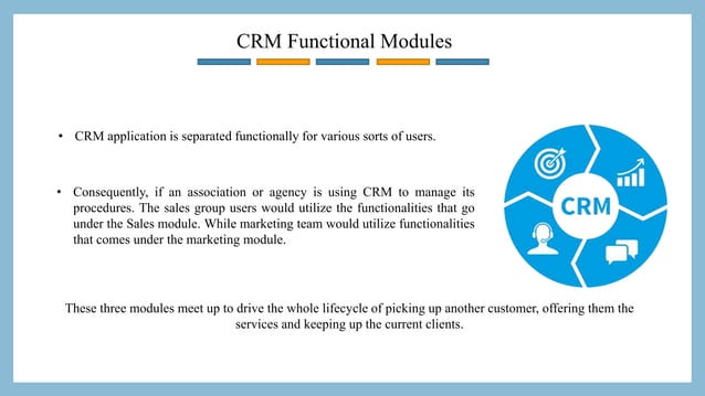Top 3 CRM Functional Modules Overview | PPTX