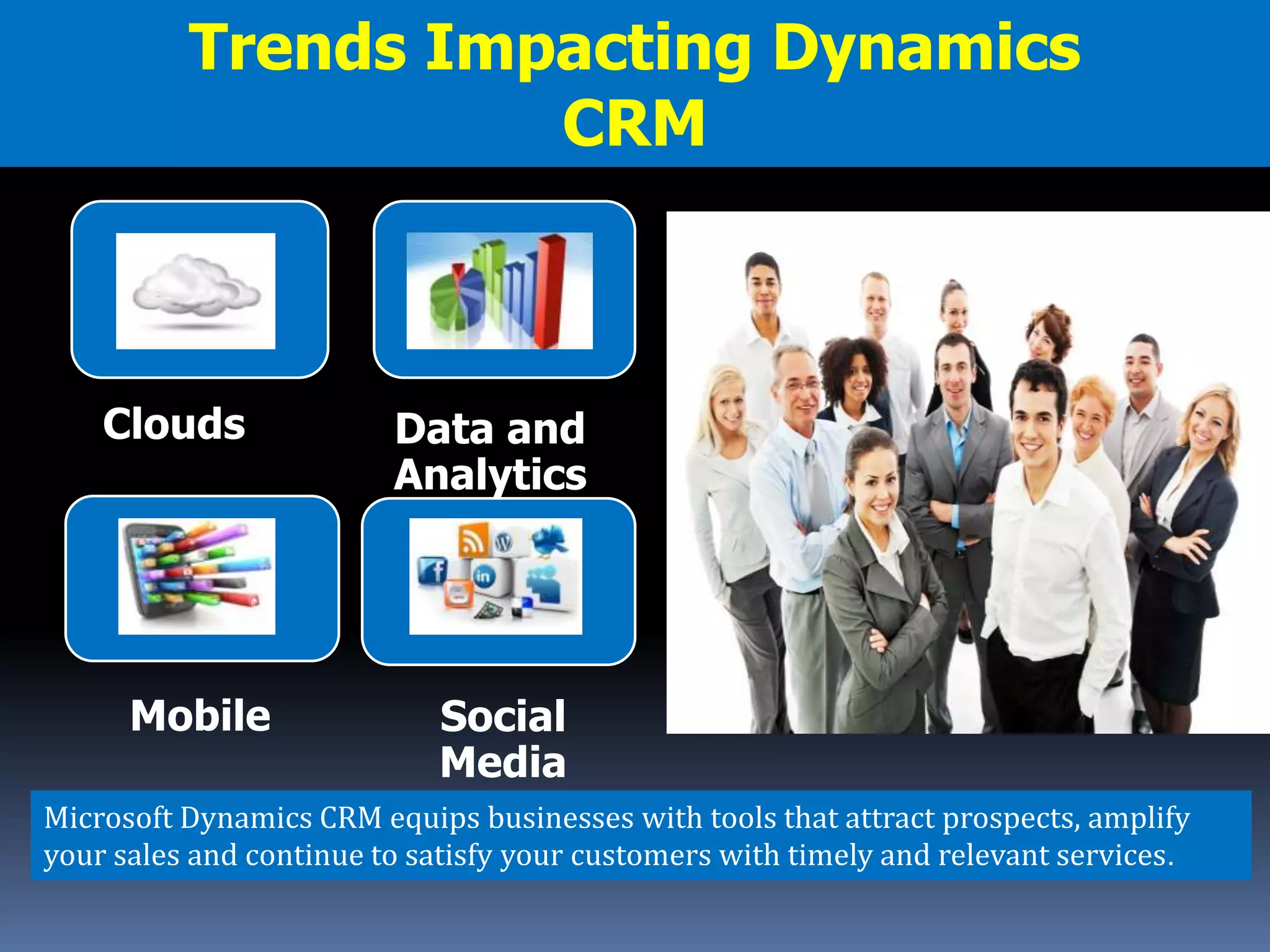 Microsoft Dynamics CRM Solutions | PPTX | Business Utilities | Business