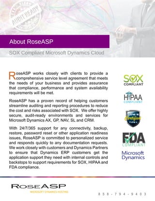 SOX Cloud Criteria Cloud Hosted Accounting | PDF | Cloud Computing ...