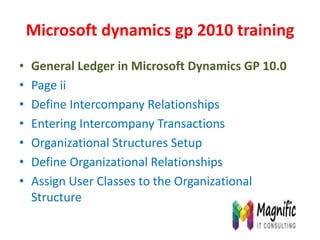 Microsoft dynamics training | PPT | Free Download