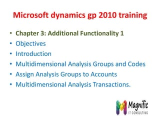 Microsoft dynamics training | PPT