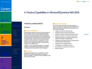 Microsoft Dynamics Nav 2016 product overview and capabilities guide | PPTX