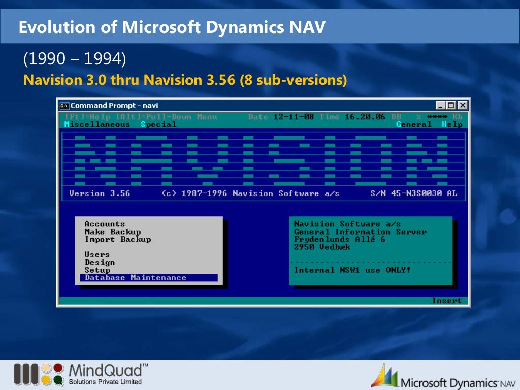 Microsoft Dynamics Navision 2009 R2 
