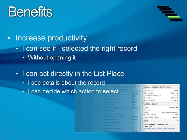 Microsoft Dynamics Nav Thinking Role Tailored | PPT