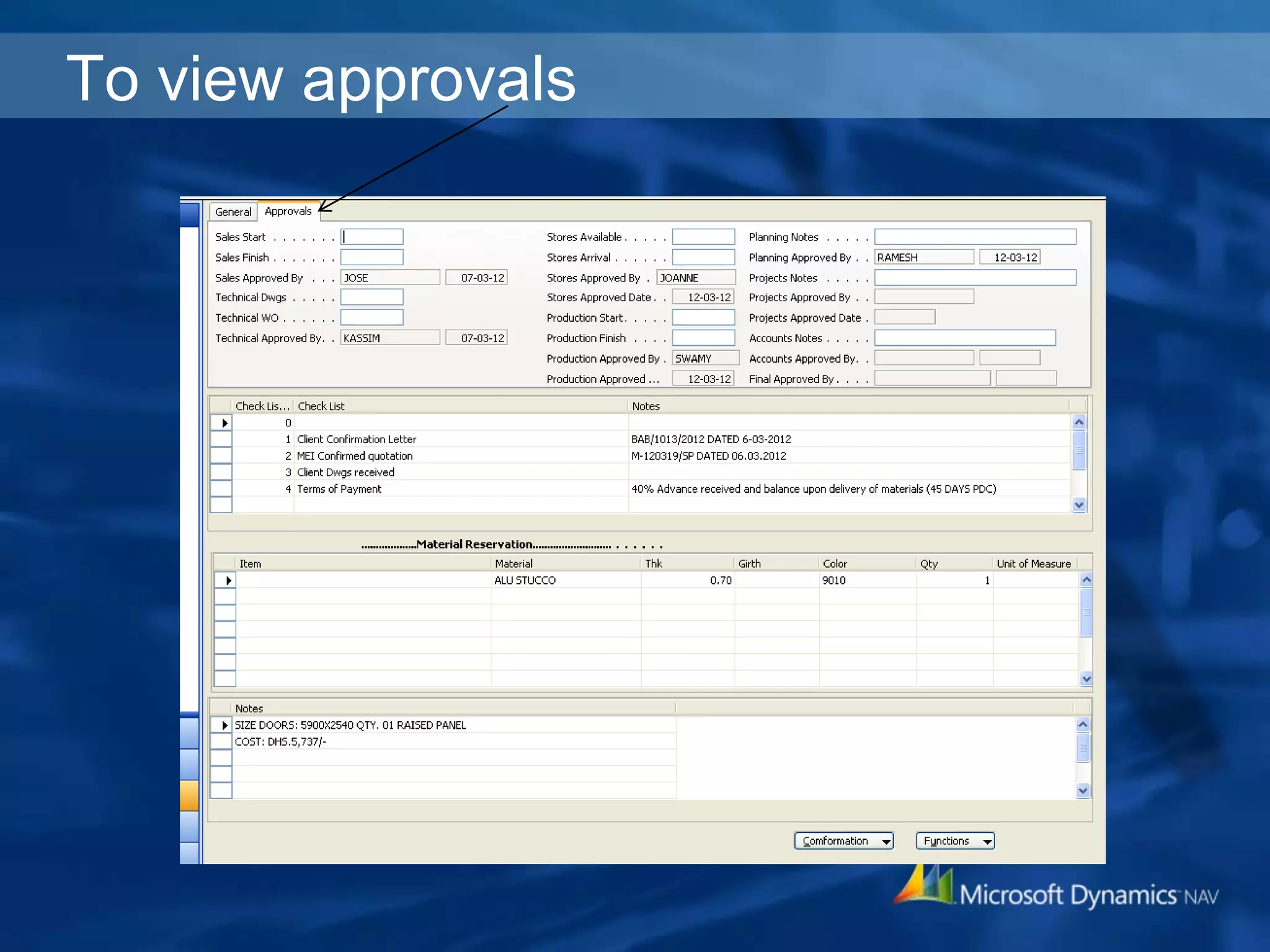 Microsoft Dynamics NAV Training | PPTX | Developmental Sites | Real Estate