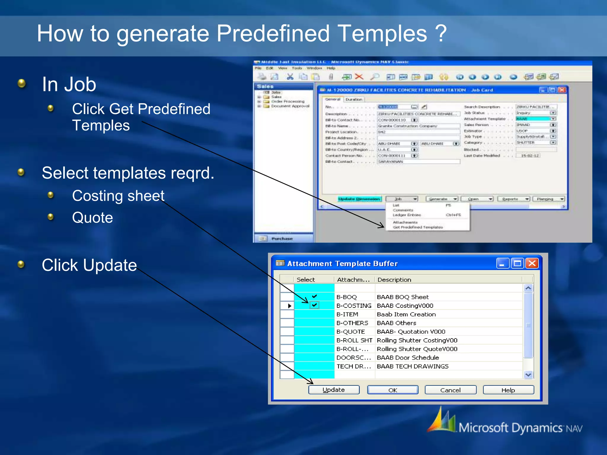 Microsoft Dynamics NAV Training | PPTX | Developmental Sites | Real Estate