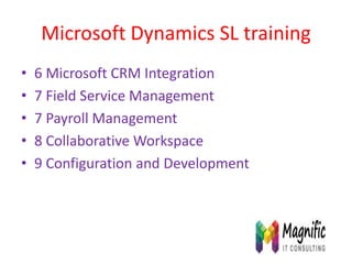Microsoft dynamics sl training | PPT
