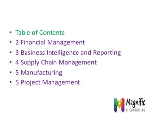 Microsoft dynamics training and placement | PPTX