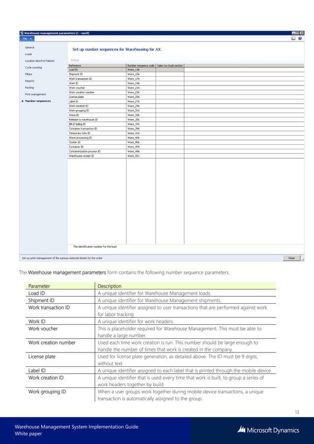 Microsoft dynamics warehouse management system implementation guide | PDF