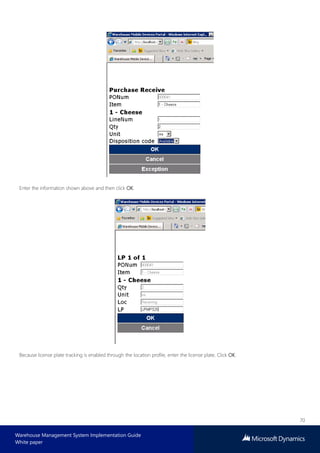 Microsoft dynamics warehouse management system implementation guide | PDF