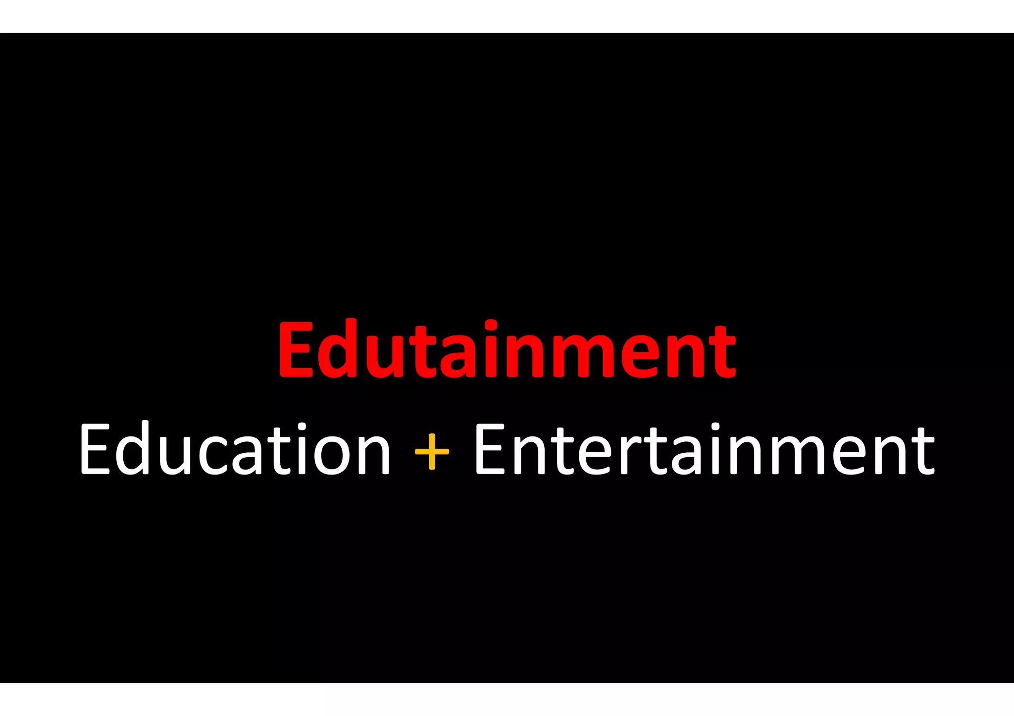 Edutainment - Satyamev Jayatae | PDF