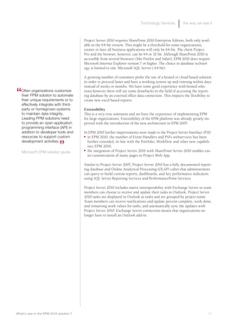 Microsoft EPM 2010 Functional Review | PDF