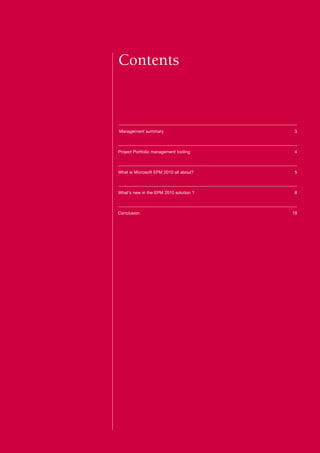 Microsoft EPM 2010 Functional Review | PDF