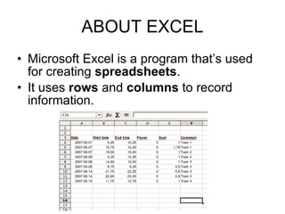 Microsoft excel | PPT