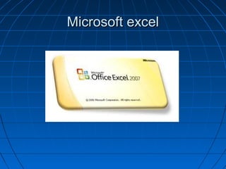 Microsoft excel | PPT