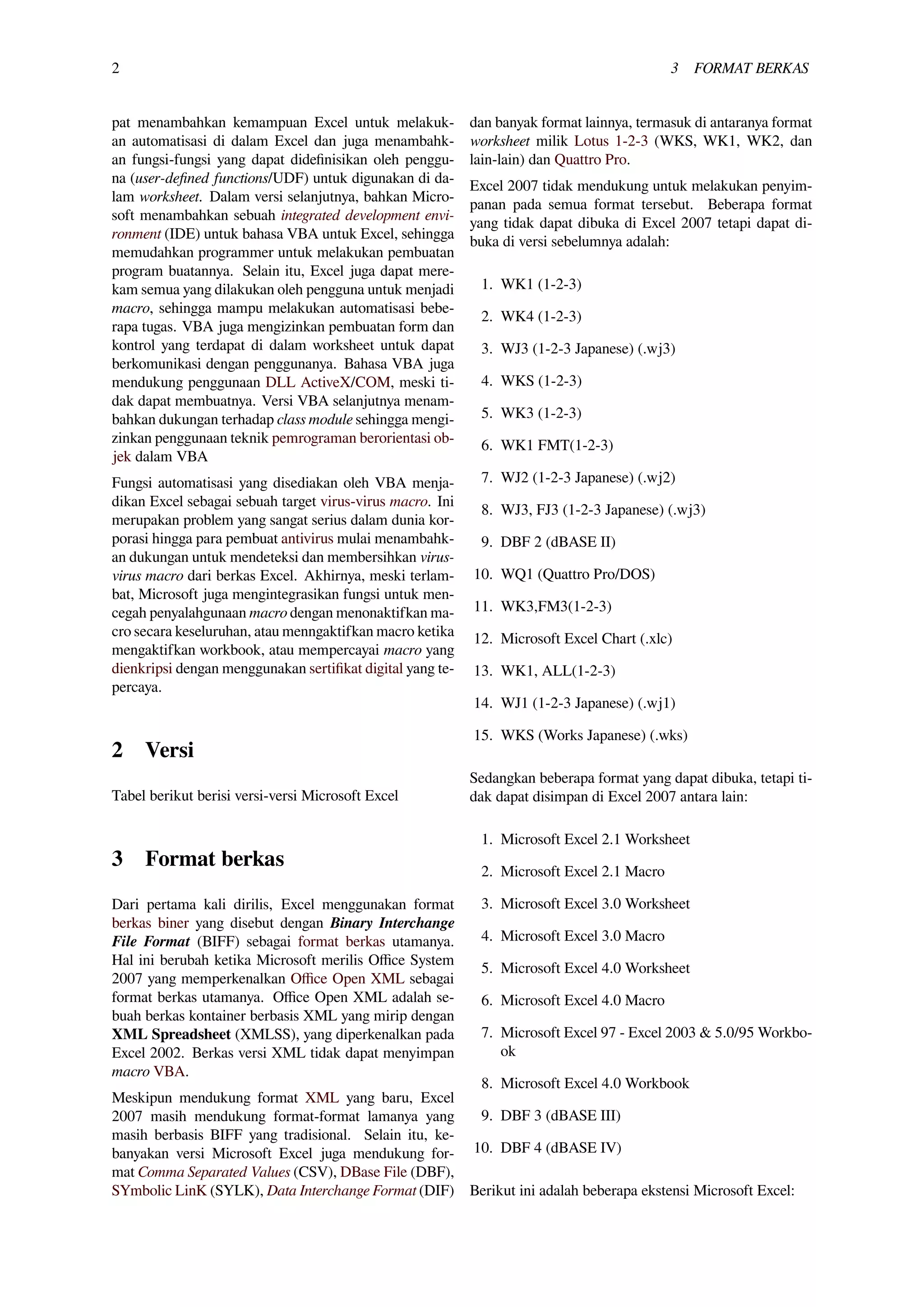 Microsoft excel | PDF