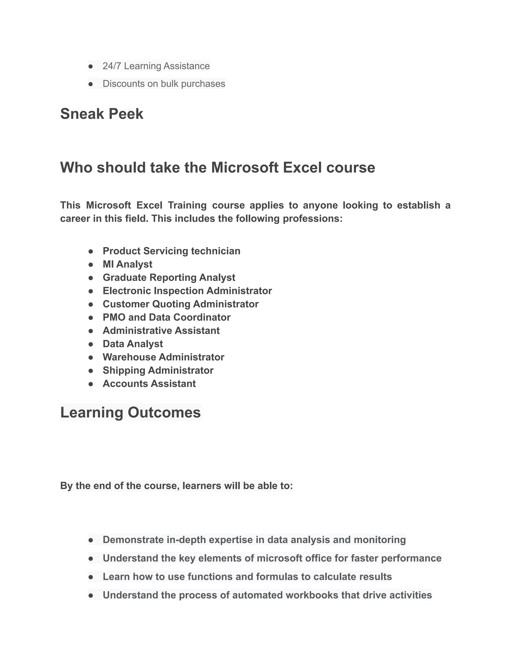 Microsoft excel | PDF