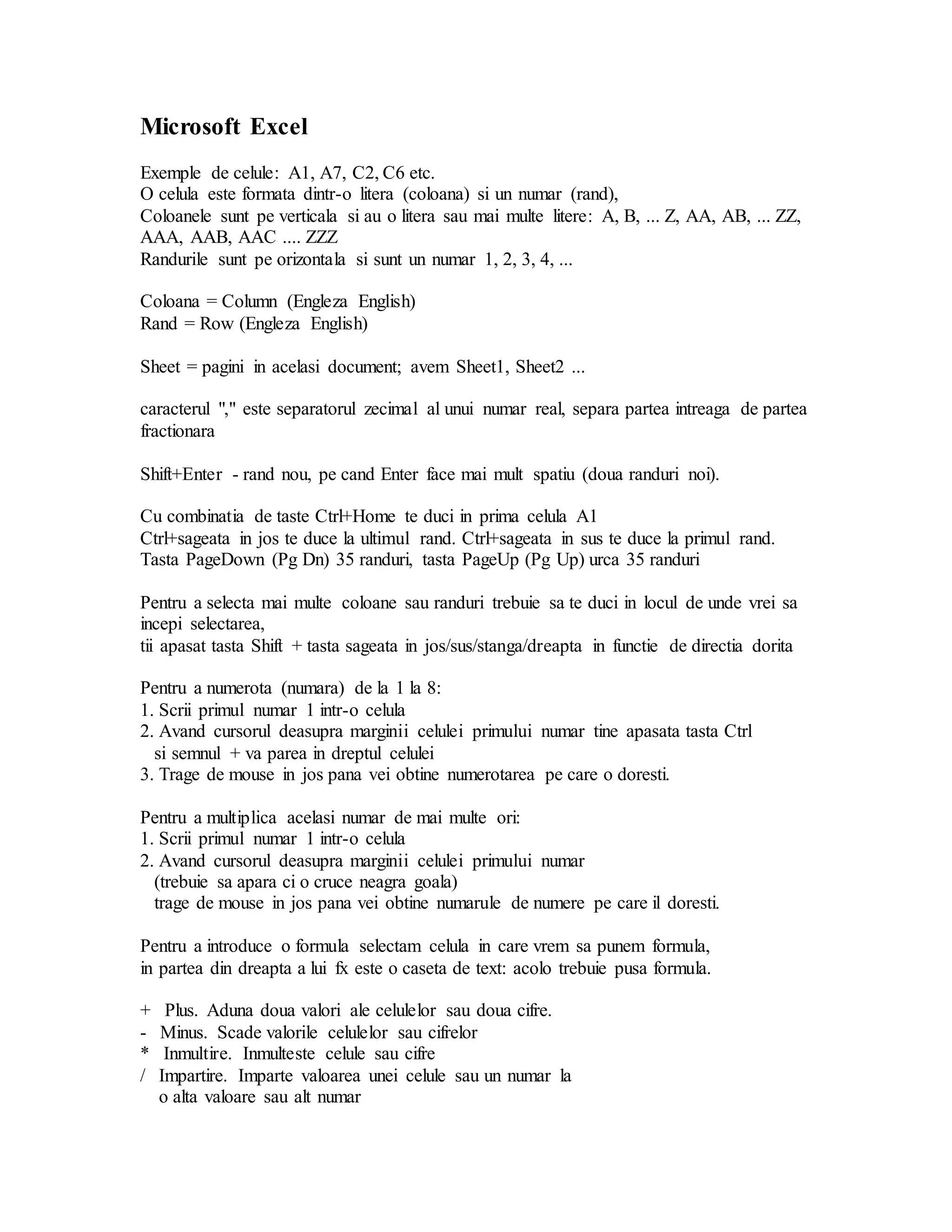 Microsoft Excel Pdf