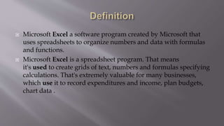 Microsoft Excel.pptx