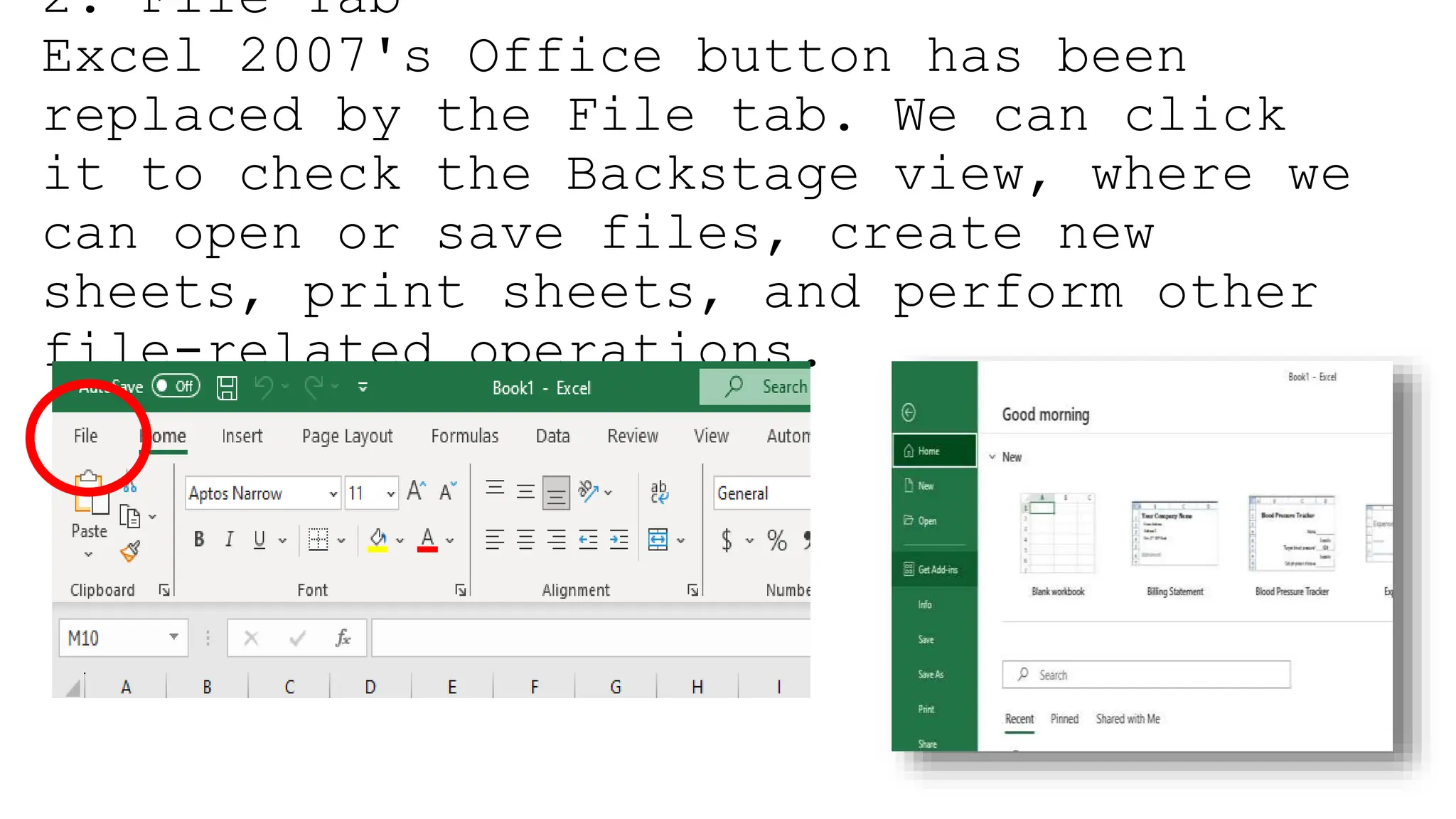 The Microsoft excel and its parts and functions.pptx