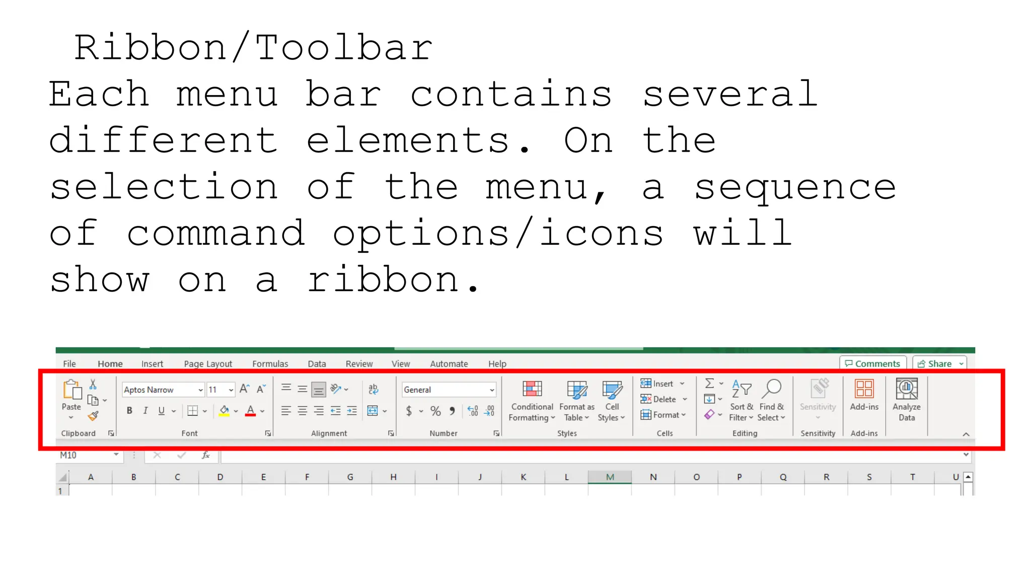 The Microsoft excel and its parts and functions.pptx